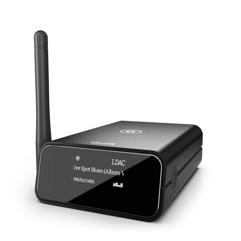 bluMe Pro Bluetooth Receiver with LDAC, Audiophile DAC & OLED display ...